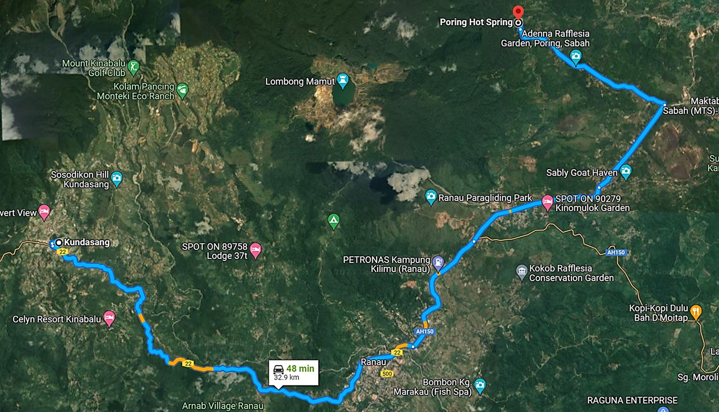 Kundasang Online, Trip and Best things in Sabah. Kundasang Town in ...